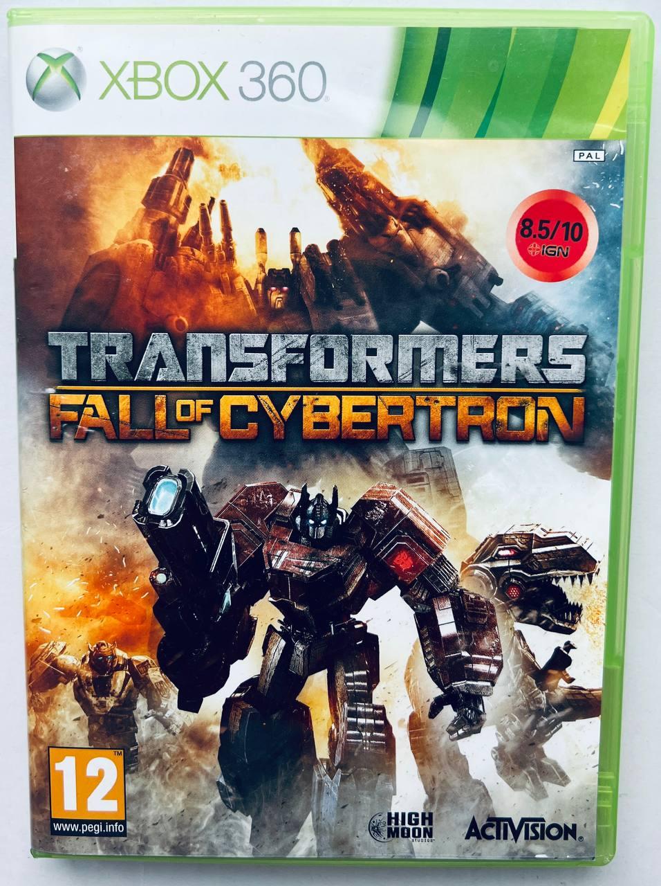 Transformers Fall Of Cybertron, Б/В, англійська версія - диск для Xbox ...