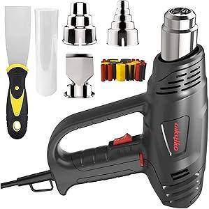 Строительный фен Takgiko HG5520 Heat Gun Термофен, Бытовой фен 2000 Вт ...