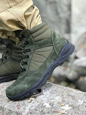 Зимові ботинки Slimtex до -25 Койот нубук водостійка тканина ТЕП підошва розміри 36-46 TR-44 ...