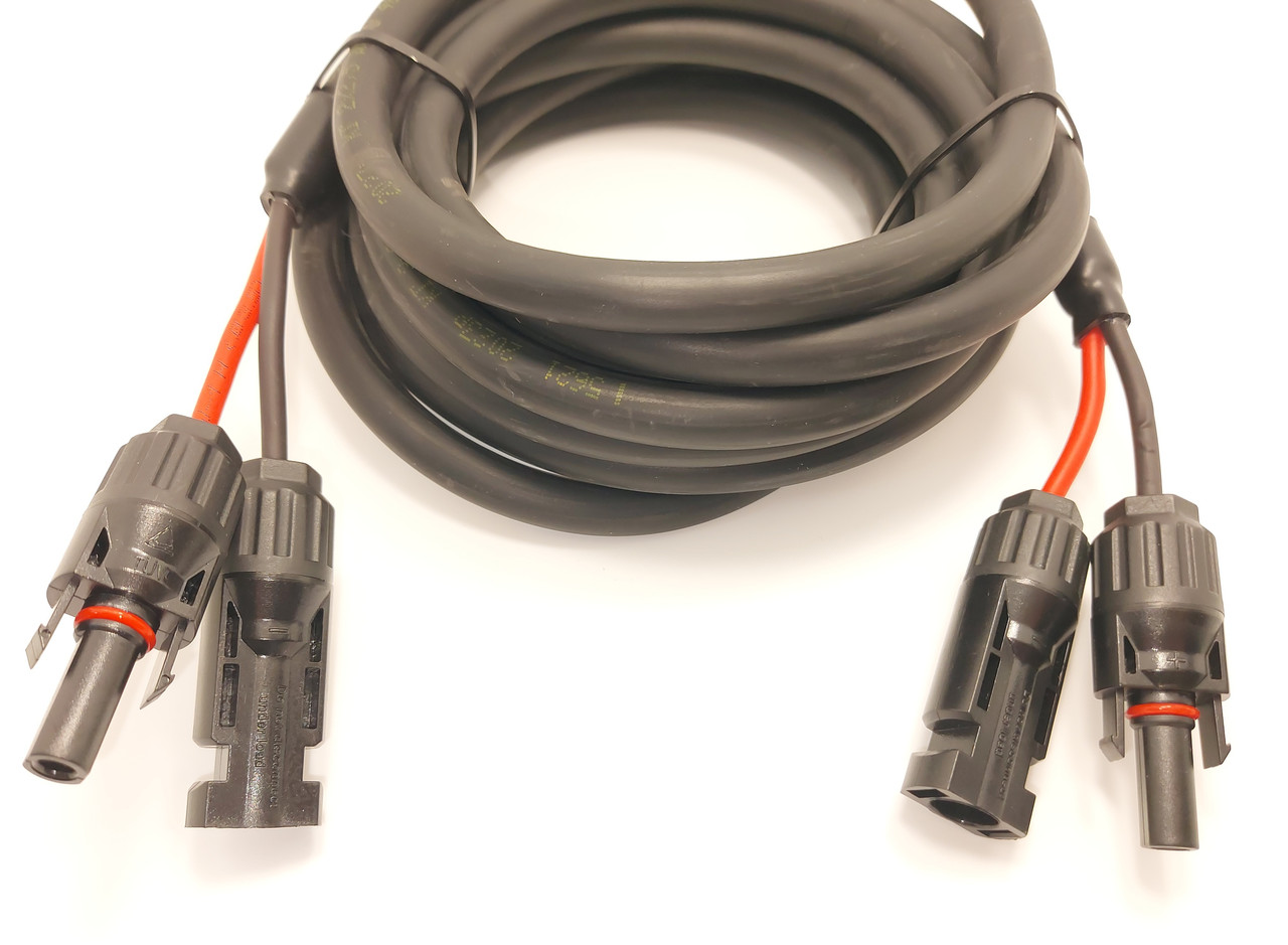 Удлинитель солнечной панели MC4 MC4 4 кв.мм кабель медный 25, цена: 2750 ₴, купить на Prom.ua