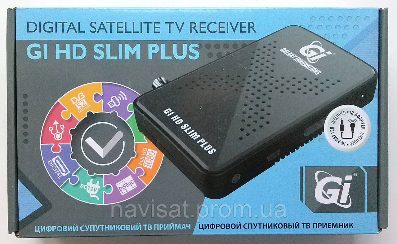Купить Ресивер GI HD Slim Plus (Galaxy Innovations HD Slim Plus ), цена ...