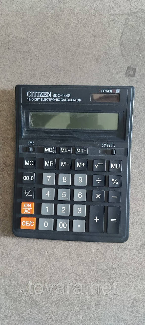 Калькулятор Citizen SDC-444S 12-разрядный № 243107103: продажа, цена в ...