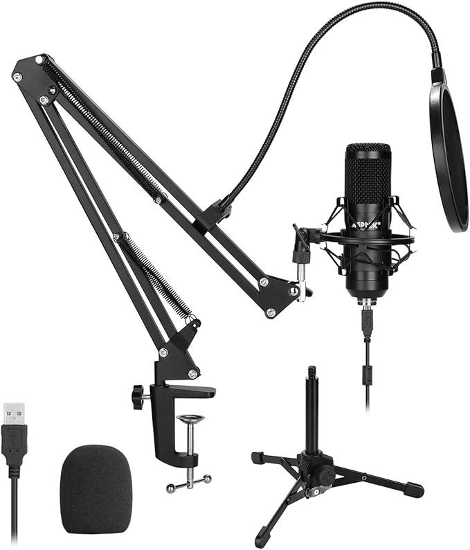 Комплект микрофона Agptek Professional Condenser Microphone ...