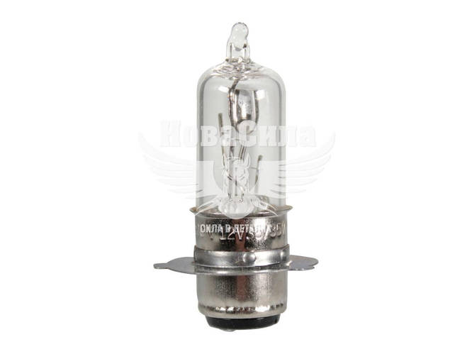 Лампочка 2-ох конт. скутер в фару біла 12V 35/35W P15d-25-3 (PRO Fusion ...