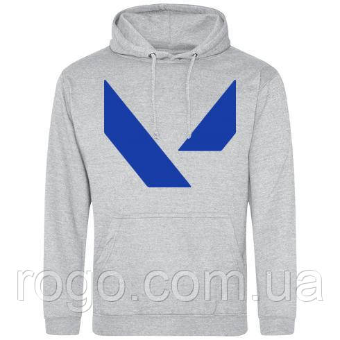 Чоловіча худі Valorant sign сірий (ID#2312860770), ціна: 1180 ₴, купити ...