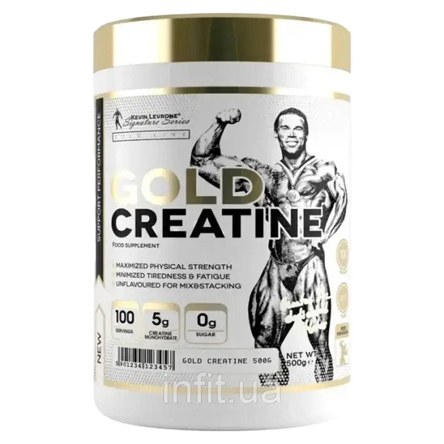 Креатин моногидрат Kevin Levrone Signature Series Gold Creatine, 500 ...