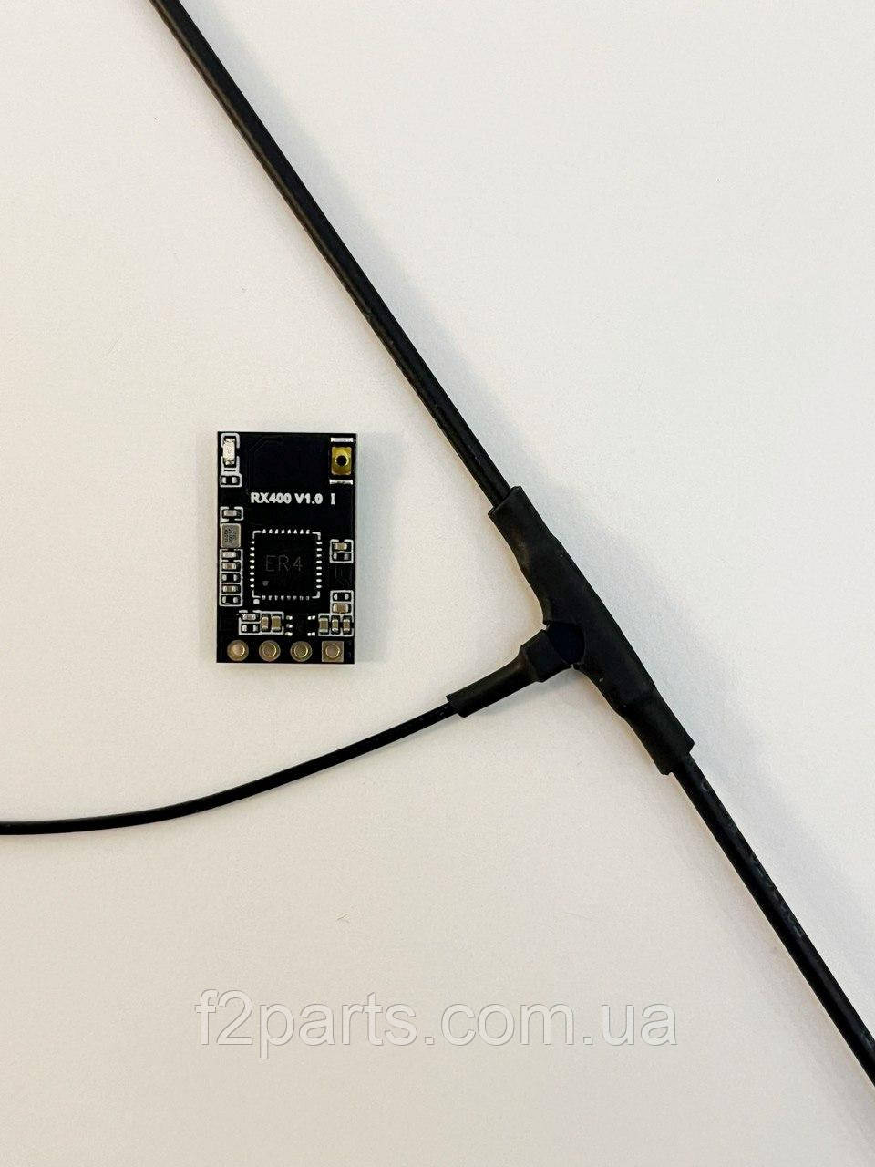 Приемник RX ELRS 433Mhz (370-420МГц) в комплекте с антенной для FPV ...