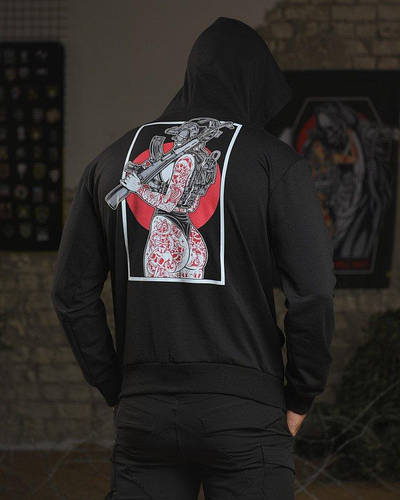 Худи maklin gerl black НП4846 (ID#2312218577), цена: 699 ₴, купить на ...