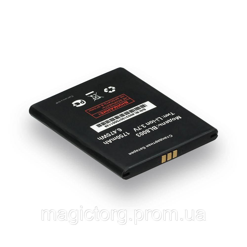 Аккумулятор для телефона Fly IQ4491 Quad BL8003 запасная аккумуляторная ...