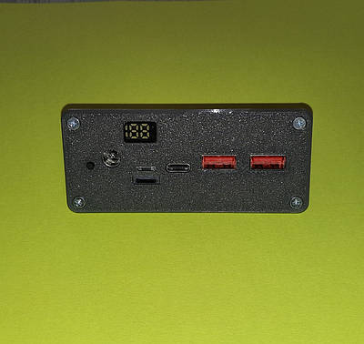 Панель лицьова для плати 2 type-c power bank 100w 5s 4s 3s, ціна: 75 ...