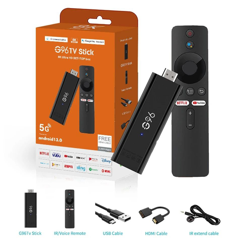 Смарт ТВ Android TV Stick G96, 4K/8K, 5G, Android 13 (ID#2244152090 ...
