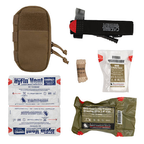 Аптечка індивідуальна NAR M-FAK Basic Mini First Aid KitCoyote (80-0 ...