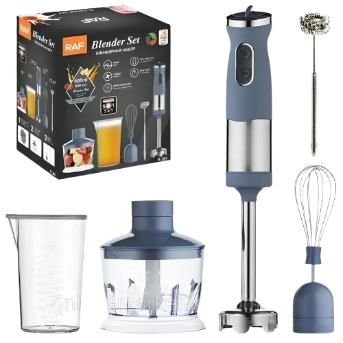 Блендер погружной с насадками 5в1 RAF R.361 D: продажа, цена в Одессе ...