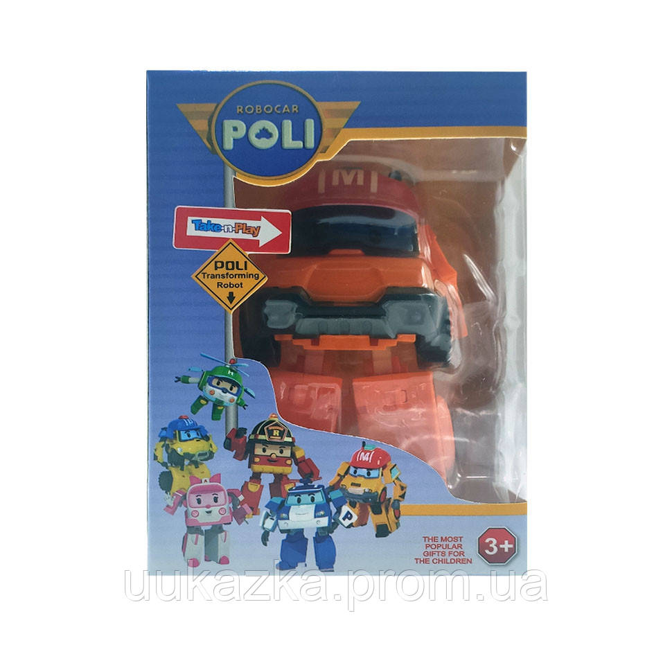 Детский робот-трансформер Robocar Poli Bambi 83168 Марк UK, код ...
