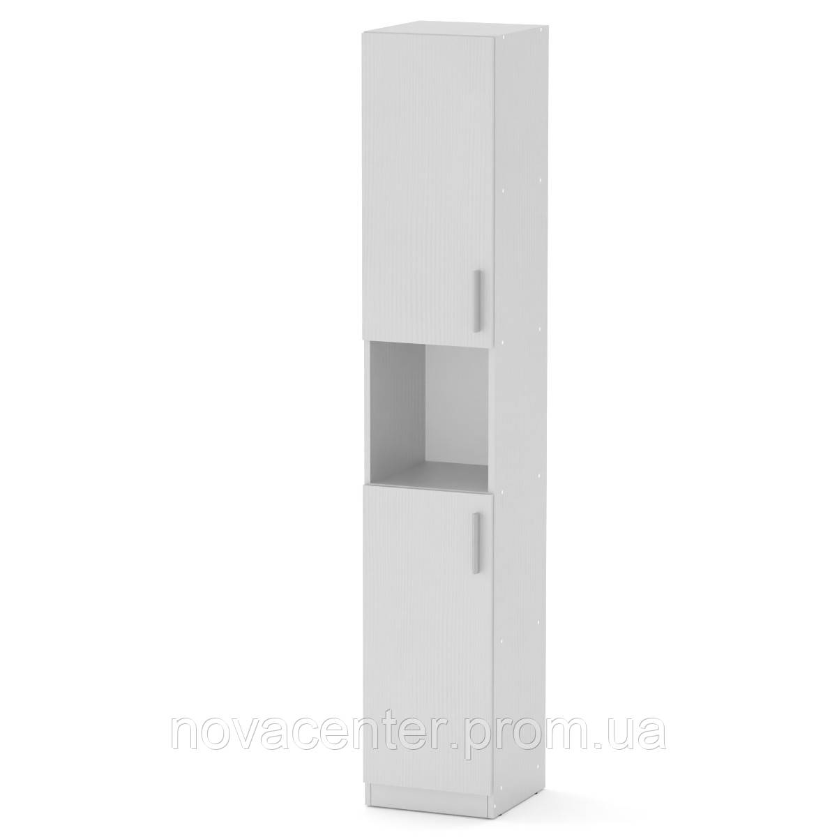 Шкаф книжный Компанит КШ 10 35х37х195 см Нимфея альба Nc код 2656004 цена 2552 ₴ купить на