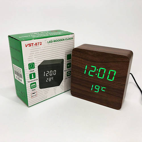 Часа электронные настольные VST-872-4, Часы светодиодные настольные ...