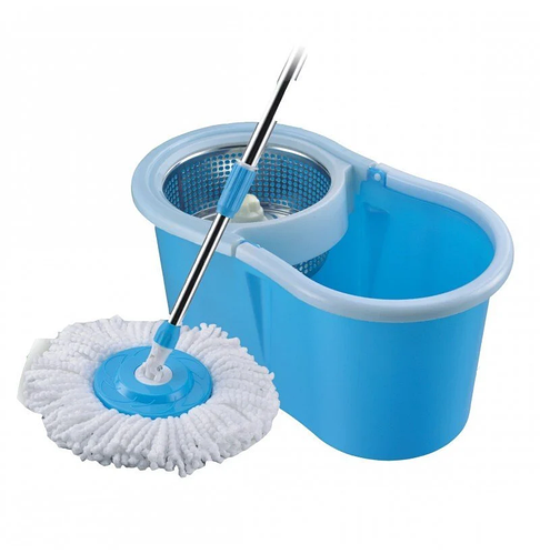 Комплект швабра ледар і відро з вертикальним віджимом, 2 в 1, швабра з ...