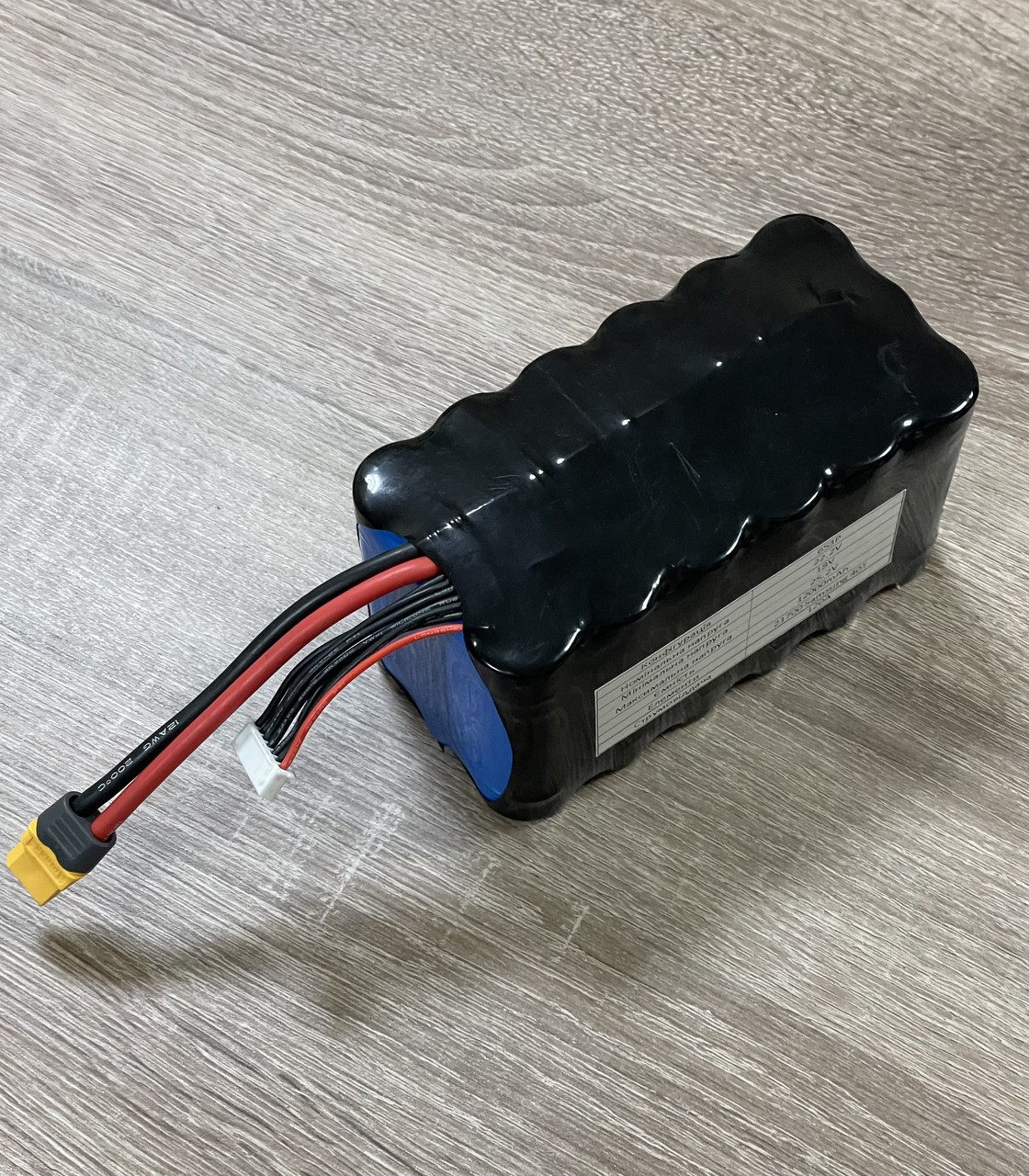 Батарейна збірка 6S3P 12000mAh 120A 22.2V на елементах 21700 Samsung 40T, XT60, вертикальна ...