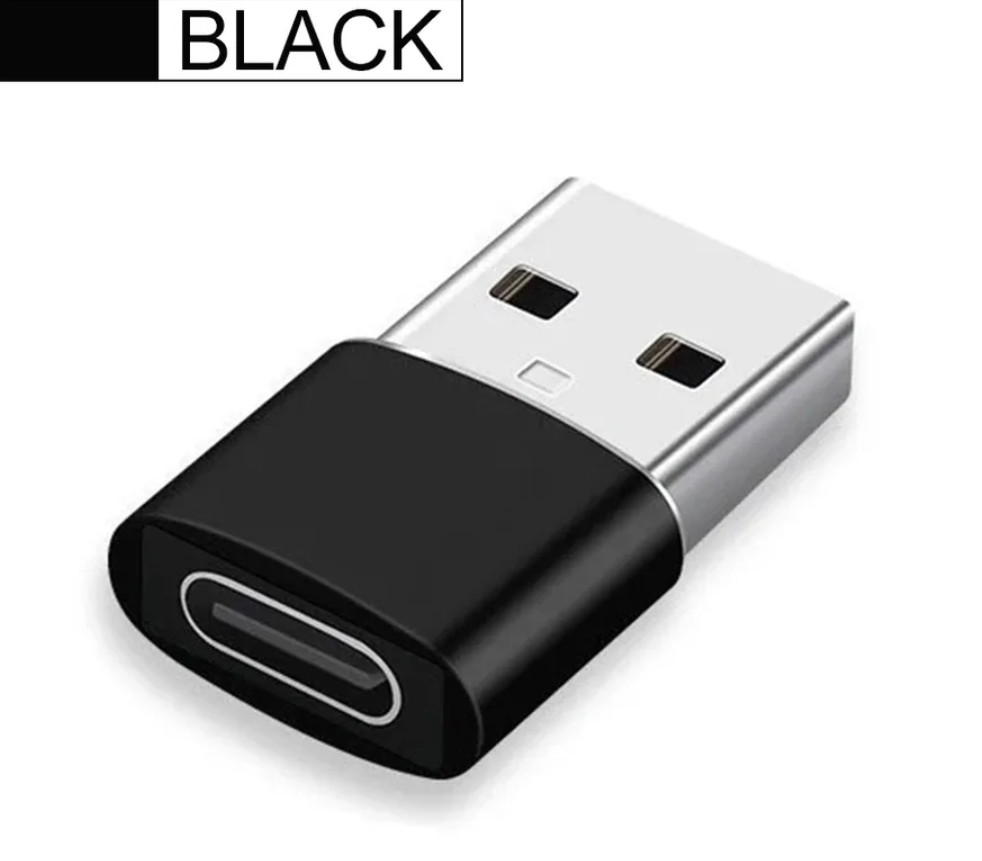 Переходник с USB 2,0 на Type C OTG, переходник с USB C «мама» на USB ...