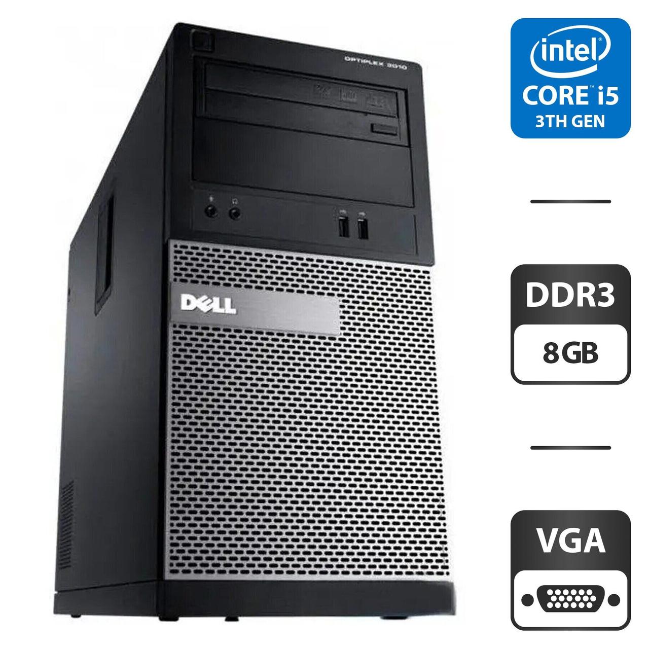 Комп'ютер Dell OptiPlex 3010 MT/ Core i5-3470/ 8 GB RAM/ 500 GB HDD/ HD 2500: продаж, ціна у ...