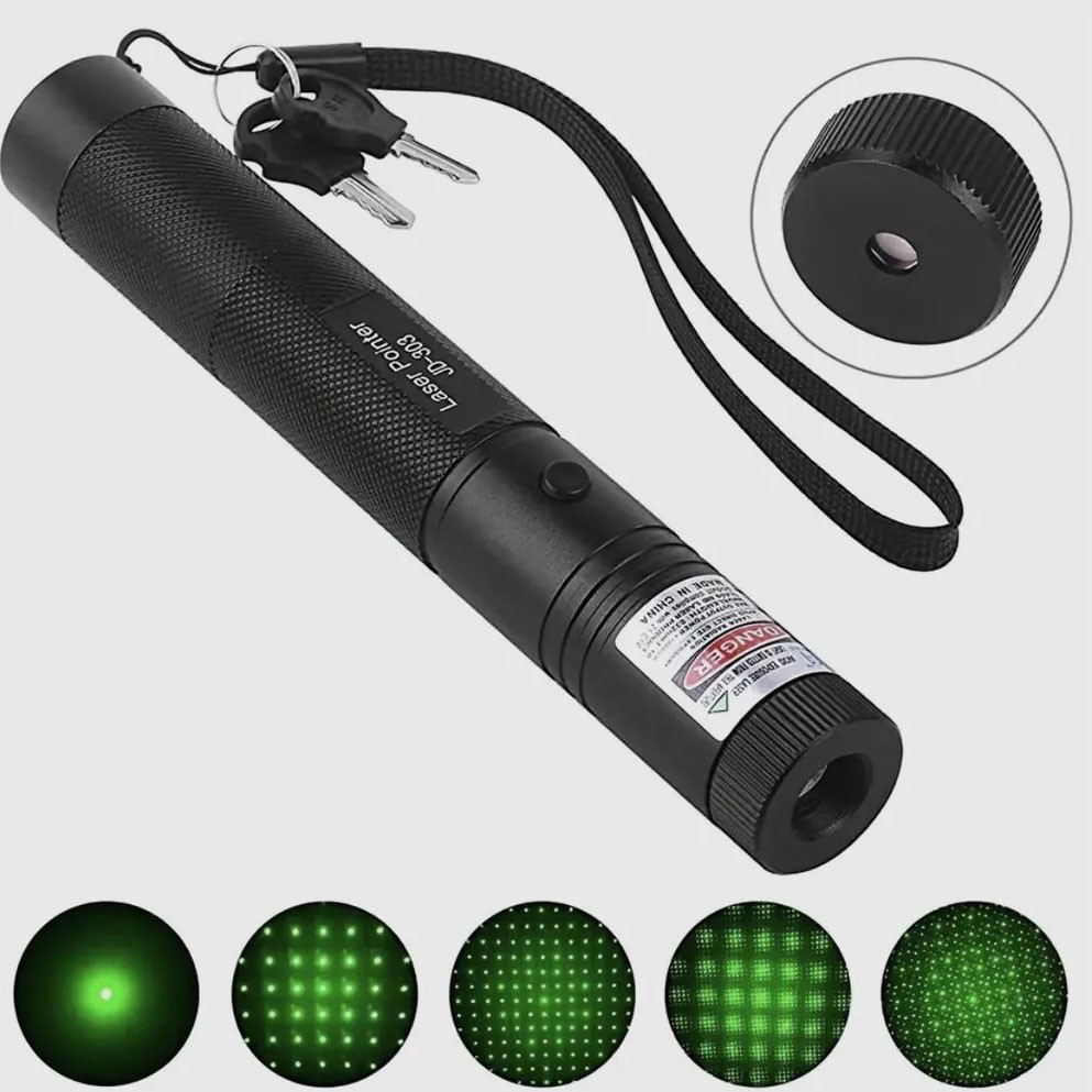 Лазер для презентації Green Laser Pointer JD-303, Лазерні вказівки ...