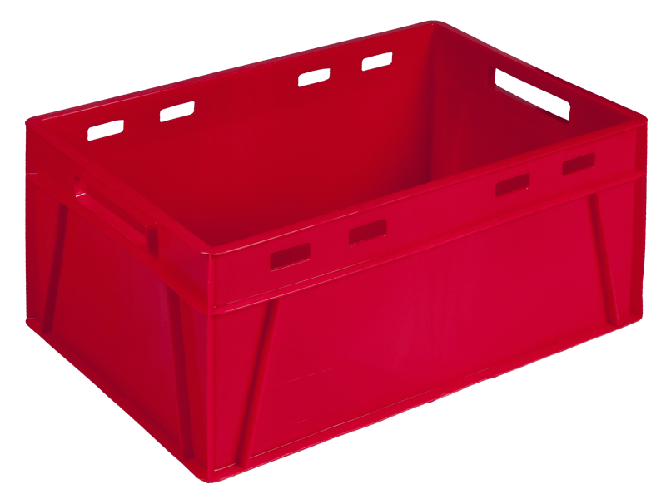 Ящик 600*400*280 суць. тип 1 червоній ST6428-1020R, ціна: 577.50 ₴, купити на Prom.ua