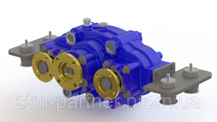 Сплит вал (Split shaft) отбора мощности (редуктор) горизонтальный для ...