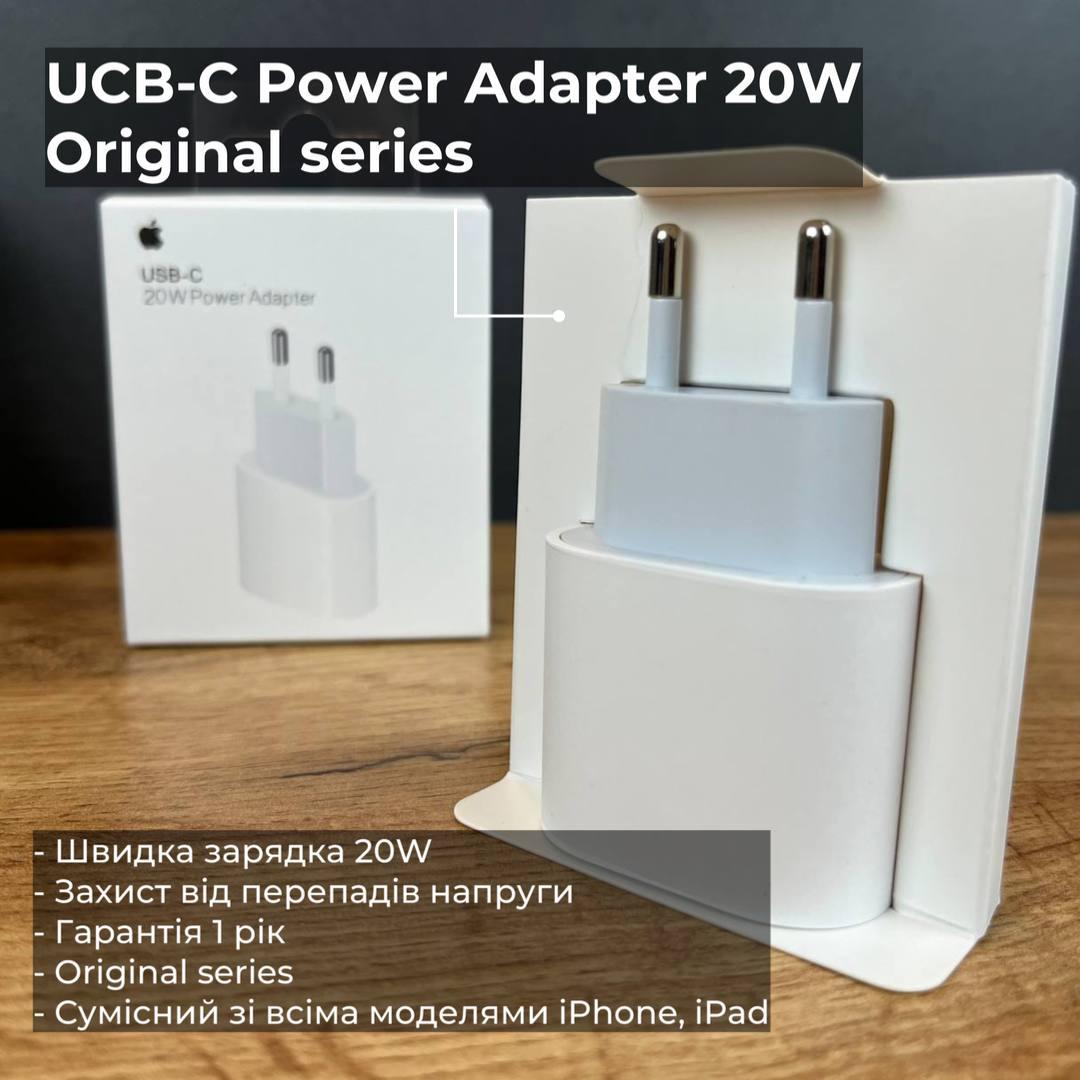 Блок питания Apple USB-C 20W A2347 оригинальное быстрое зарядное ...