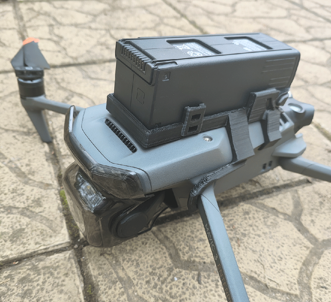 Кріплення подвійної батареї акумулятора для DJI Mavic 3 та 3T, ціна ...