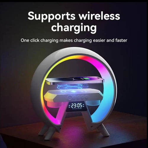 Мелодичный ночник с беспроводной зарядкой G-Lite XM-X63, Ночник g-smart ...