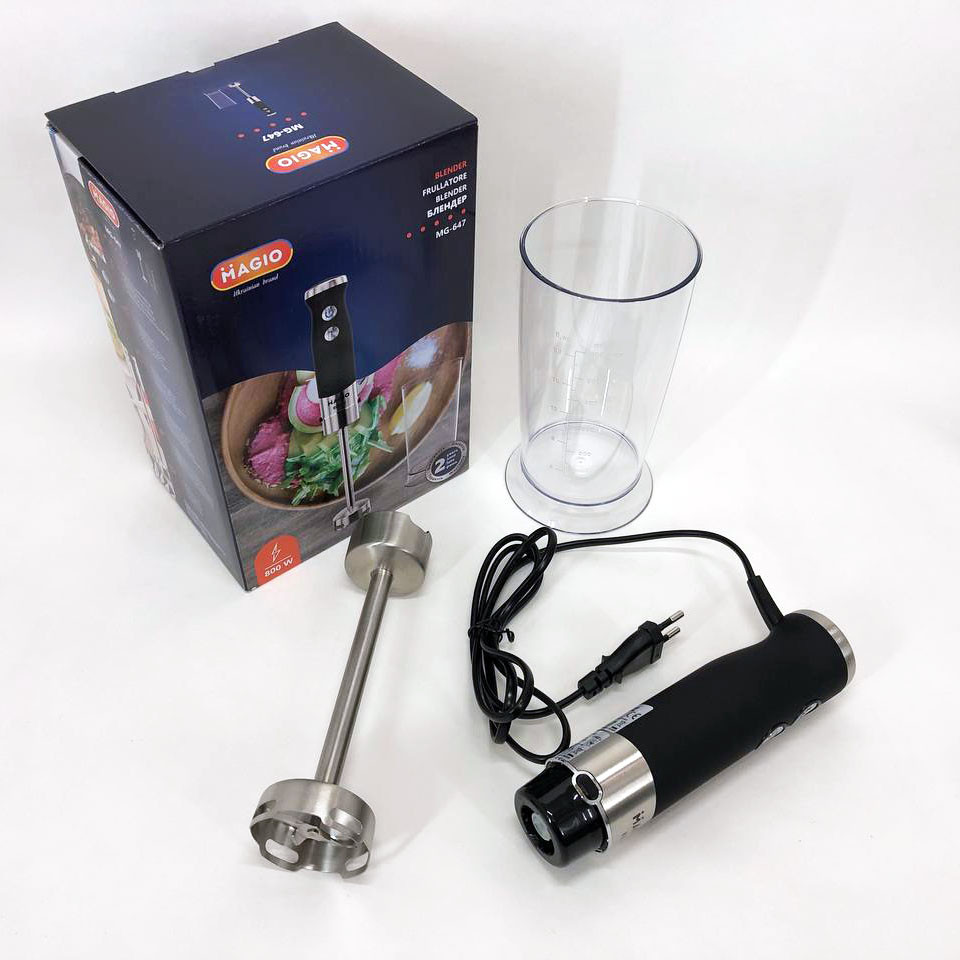 Блендер измельчитель MAGIO MG-647, Портативный блендер, Ручной HY-769 погружной блендер BUV (ID ...