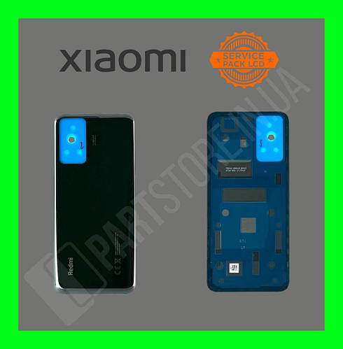 Крышка Xiaomi Redmi Note 12S Black (1610111001133A) без стекла камеры, сервисный оригинал (ID ...