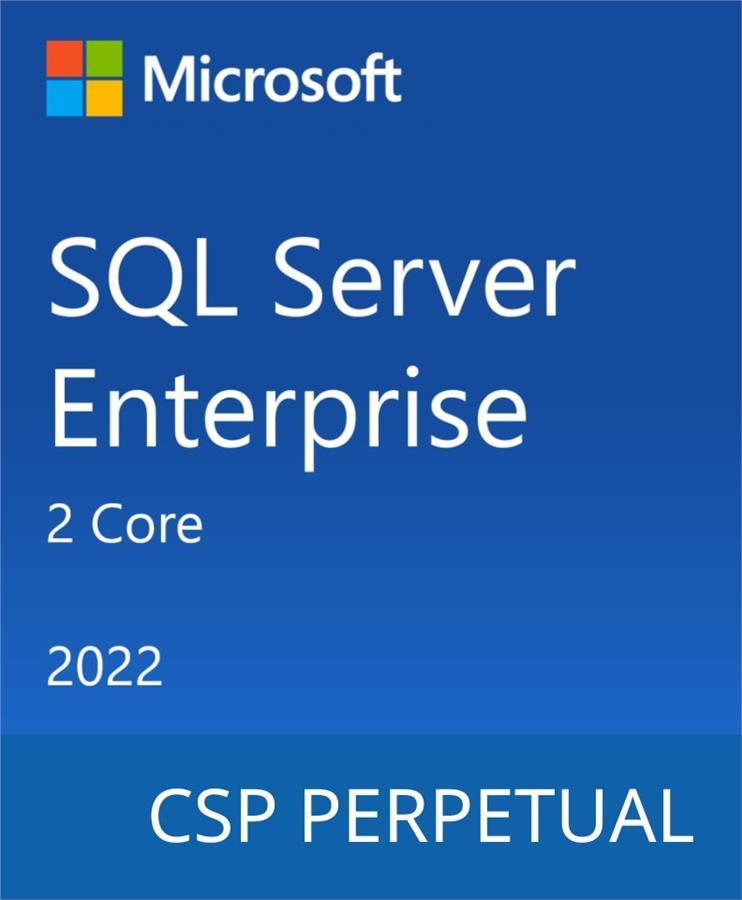 Програмний продукт Microsoft SQL Server 2022 Enterprise Core - 2 Core License Pack (DG7GMGF0M7XV ...