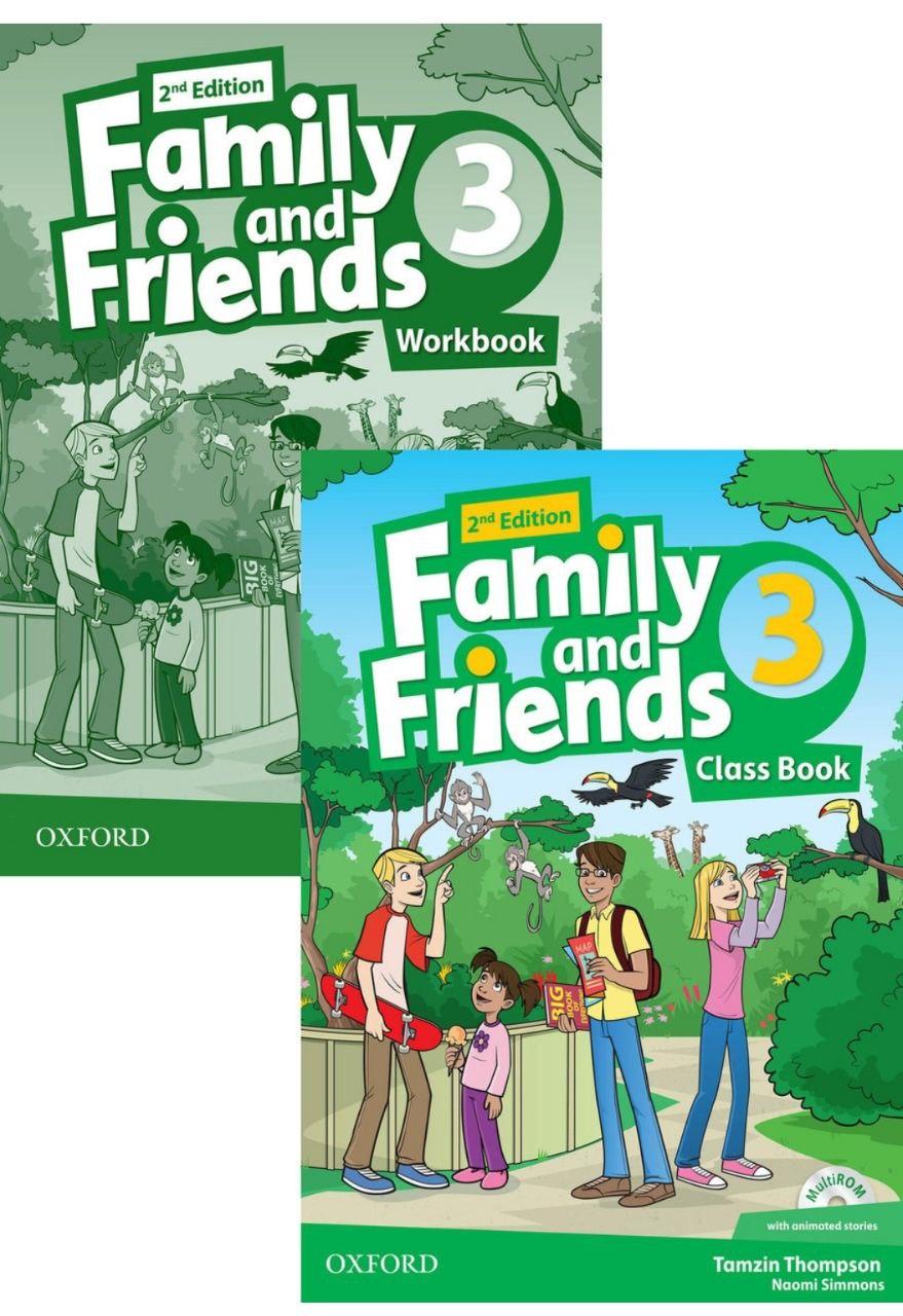 Family and Friends 3 Class Book + Workbook (2nd edition) Комплект (ID ...