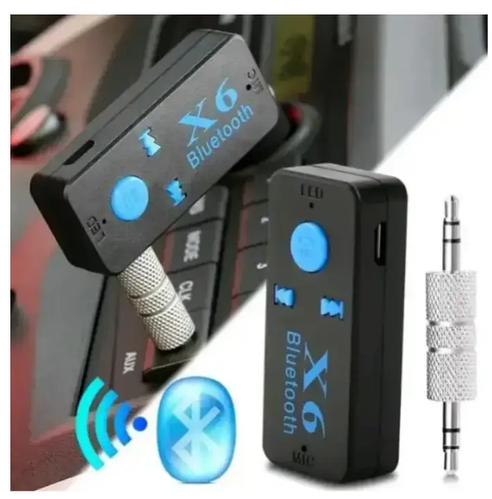 Bluetooth приемник аудио ресивер BT X6 +TF card, беспроводной Bluetooth адаптер в авто AUX 2.4 ...