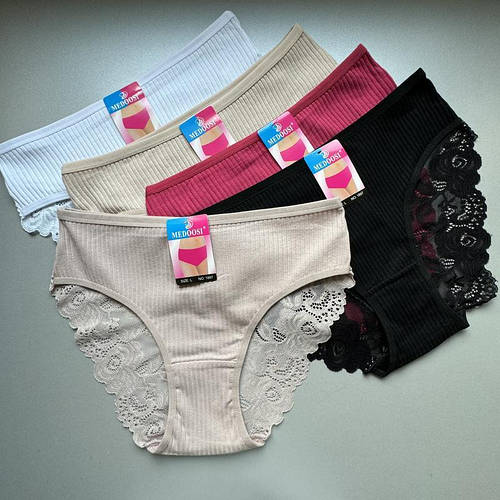 48-50 Л труси якісні в рубчик з ажуром (ID#2325335766), ціна: 95 ...