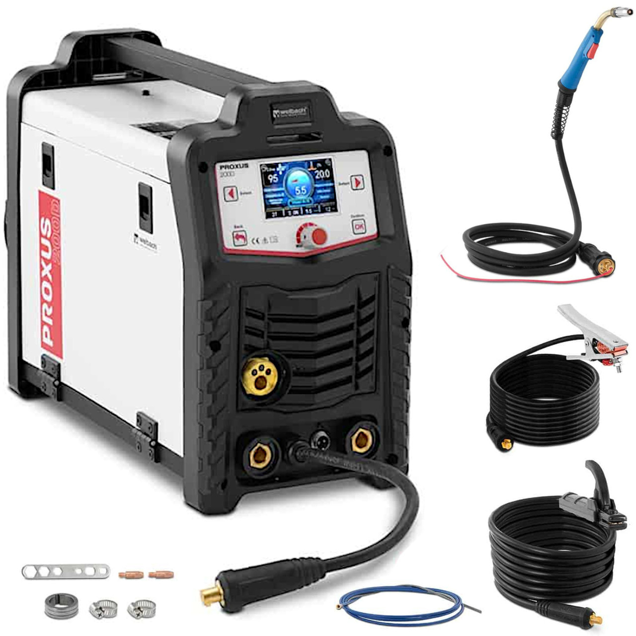 PROXUS 200D migomat TIG MIG/MAG Зварювальний апарат синергії цикл 100% ...
