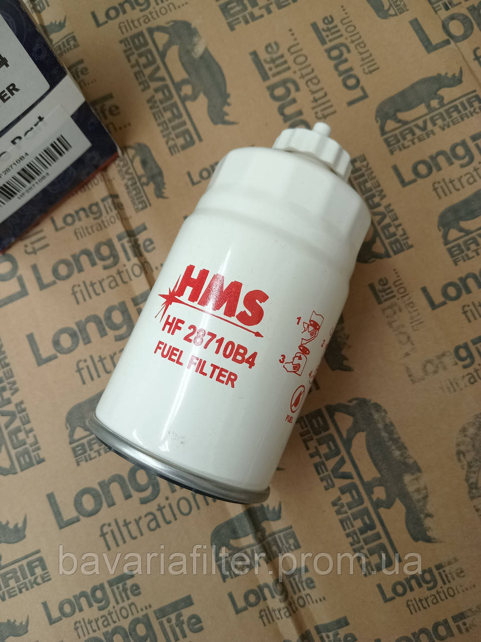 Топливный фильтр HF28710B4, CX0710B4, BF9821, SN25112, FS19587, SK48735 ...