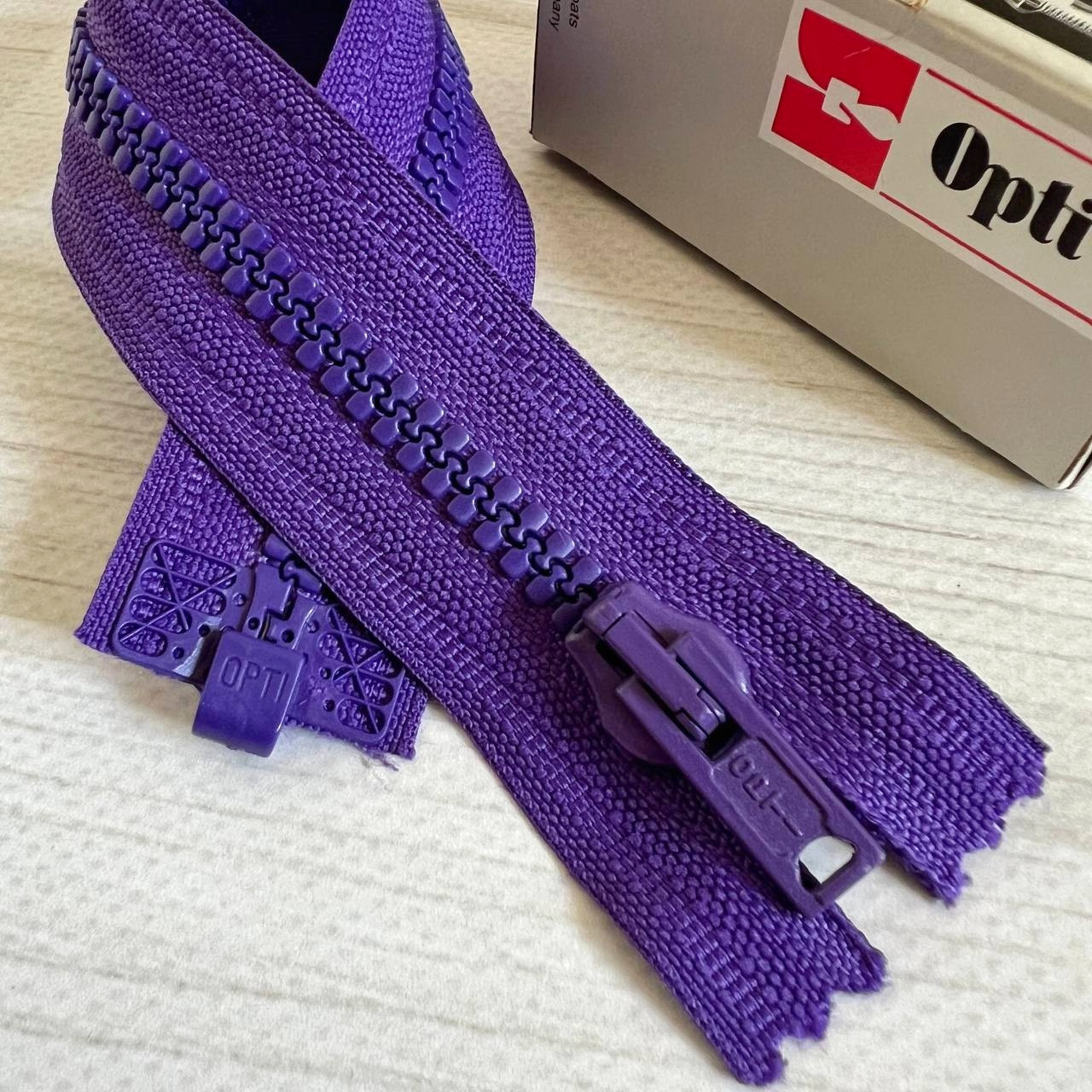 Тракторна блискавка роз'ємна Opti, 25 см (фіолет) (ID#2327611713), ціна ...