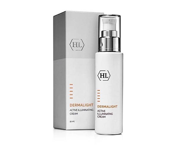 Активний відбілюючий крем для обличчя Holy Land Cosmetics Dermalight ...