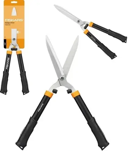 Ручні ножиці для живої огорожі Fiskars Solid Hs21, кущова трава ...