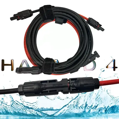 MC4 Solar Extension Cable 2м для підключення сонячних панелей EcoFlow ...