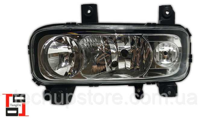 Фара головного света с противотуманкой р/управления LH Mercedes Atego ...