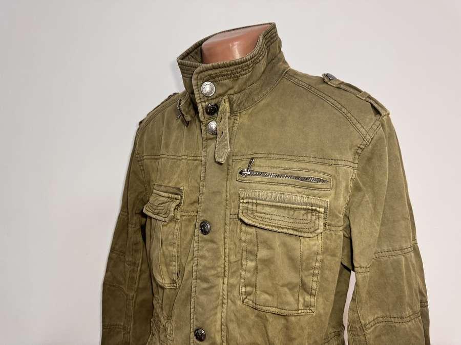 Куртка винтажная TOM TOMPSON, Jeans Fritz, Germany, хаки M-L, состояние ...