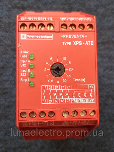 Реле безопасности Telemecanique (Schneider Electric) Preventa Type XPS ...