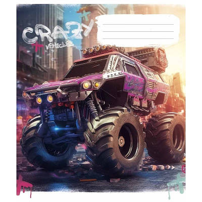 Тетрадь общая "Украина в сердце" 048-590591K-2 в клеточку, 48 листов ...