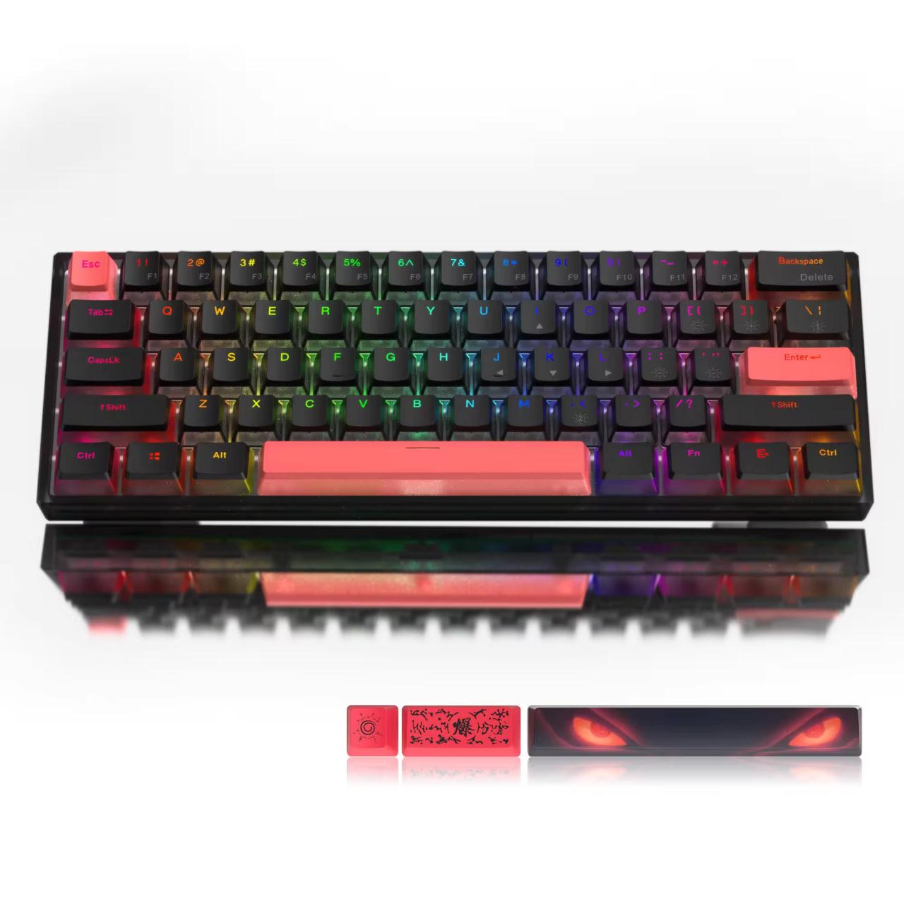 Игровая Механическая Клавиатура Womier WK61 Phantom с Подсветкой Клавиш ...