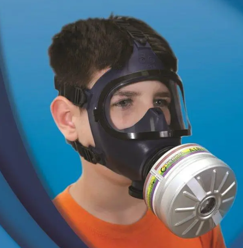 Детский противогаз TRAYAL MD-1 с фильтром TRAYAL Медаппаратура (ID ...