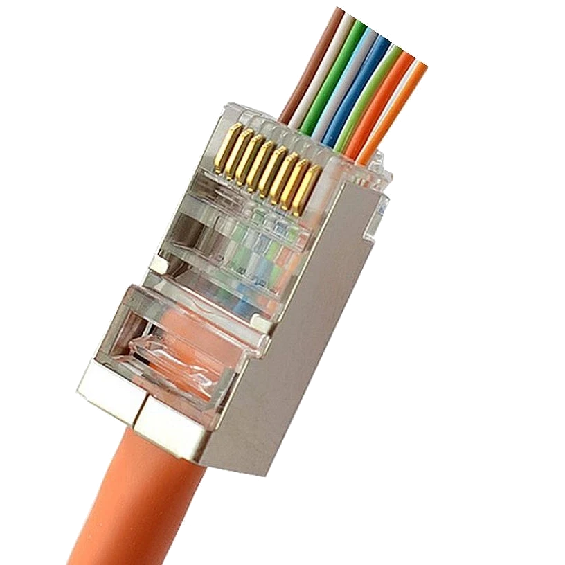 Kingda RJ45 STP кат. 5e Конектор з наскрізними отворами (ID#2329699760), ціна: 700 ₴, купити на ...