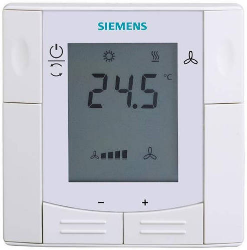 Термостат Siemens RDF302 кімнатний з Modbus, для 2/4-трубних фанкнів ...